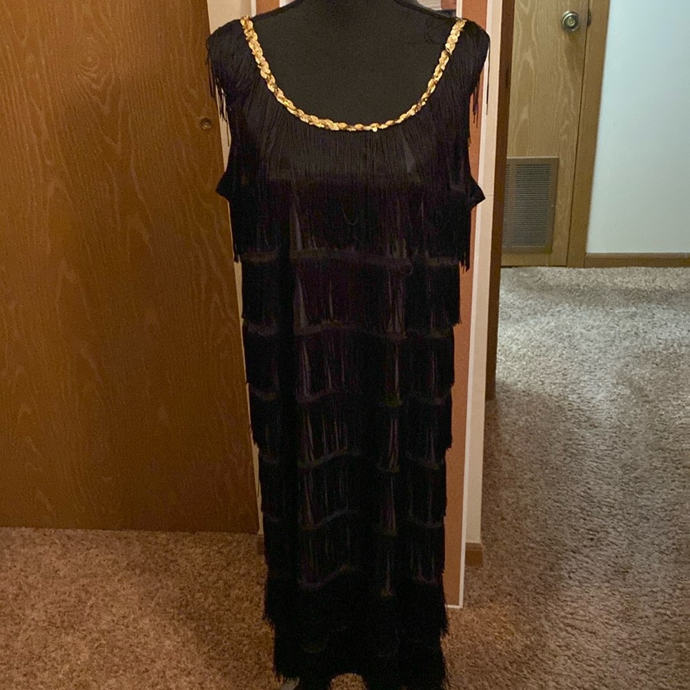Fun Fringe Dress Perfect For 1920’s Theme Party Or Ha… - Gem